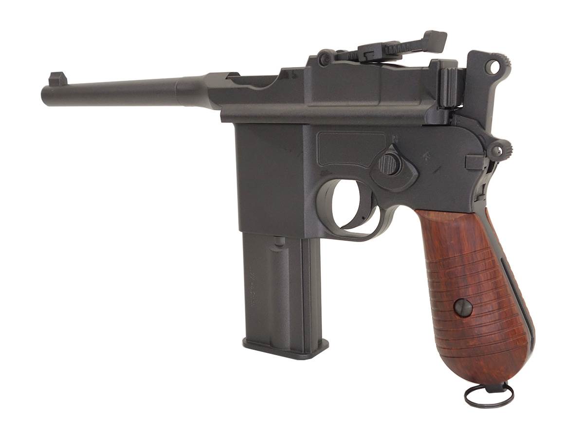 KWC C96 M712 Broomhandle Semi/Full 4.5mm(.177) bb CO2 Blowback 2.4J